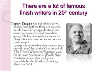 Modern finnish literature | PPT
