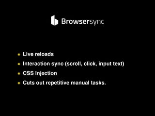 Modern front-end Workflow | PPT
