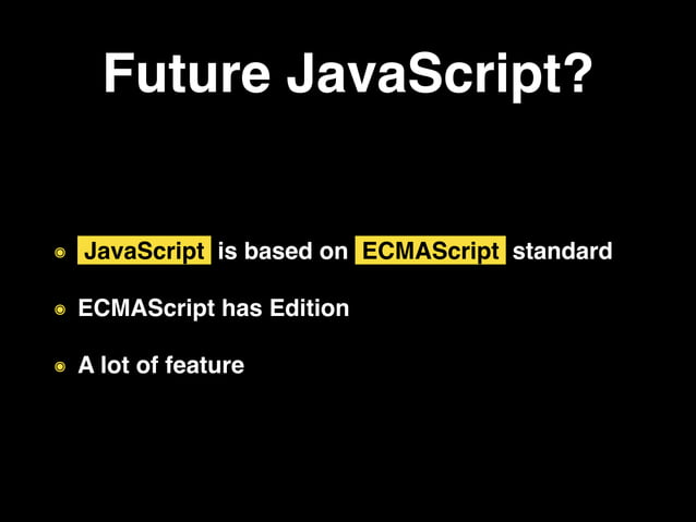Modern front-end Workflow | PPT
