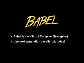 Modern front-end Workflow | PPT