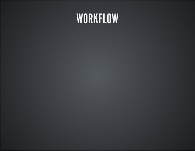 Modern frontend workflow | PPT