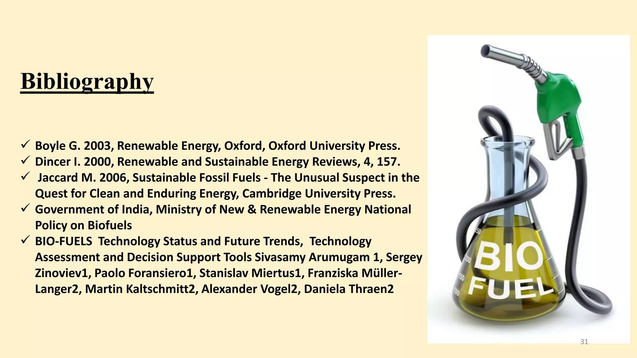 Modern fuels and their environmental impacts | PPTX