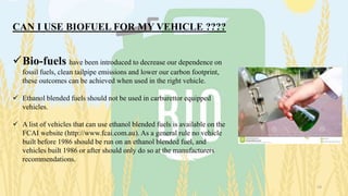 Modern fuels and their environmental impacts | PPTX