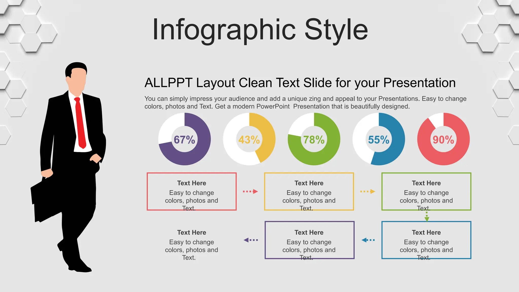 Modern Geometric HexaGrid PowerPoint Templates.pptx
