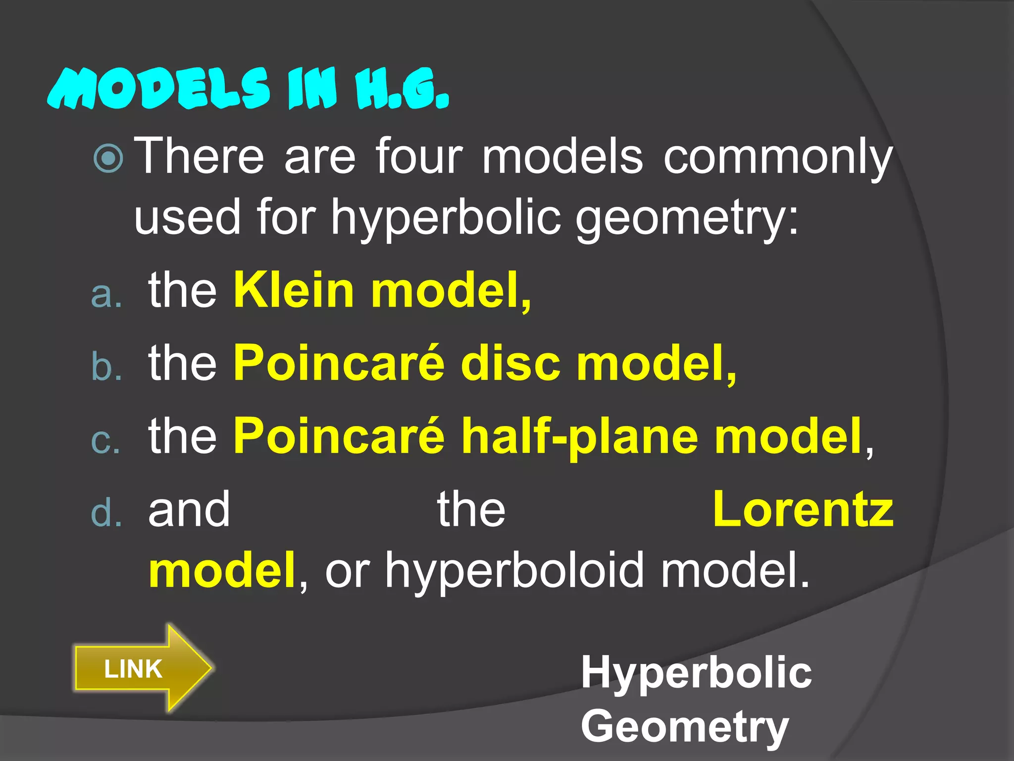 Modern geometry | PPTX