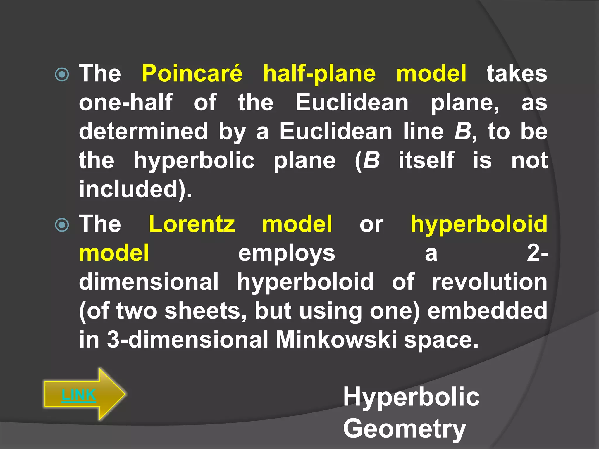 Modern geometry | PPTX