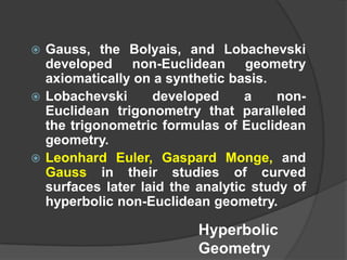 Modern geometry | PPTX