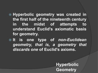 Modern geometry | PPTX