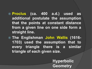 Modern geometry | PPTX