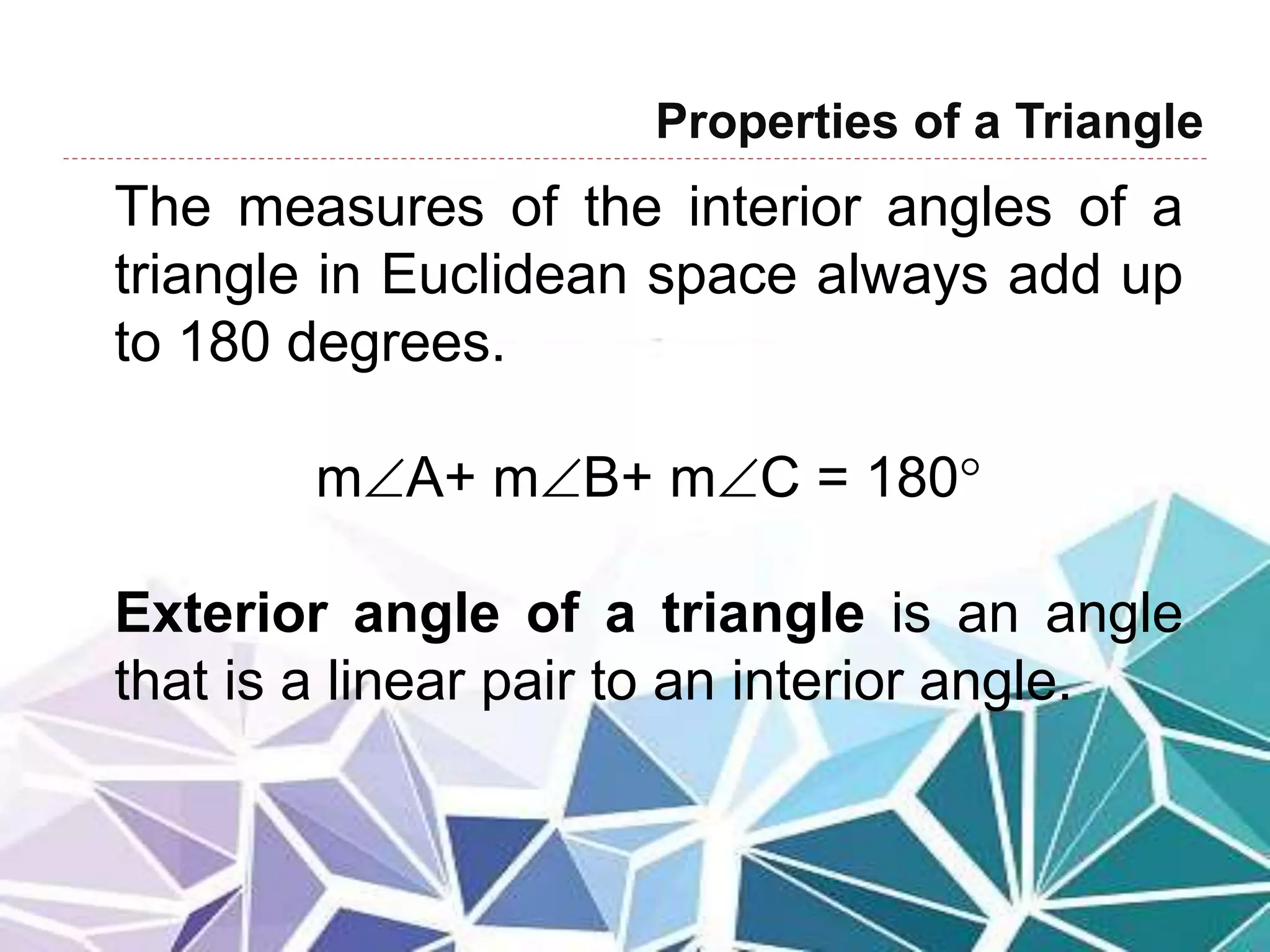 Modern Geometry Topics | PPTX