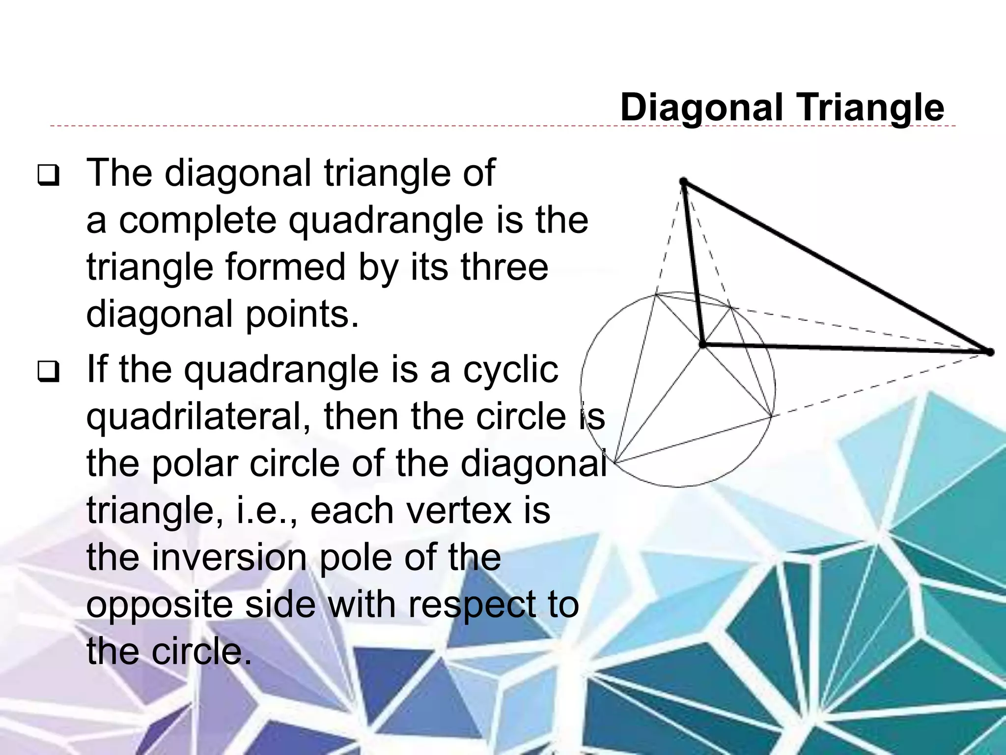 Modern Geometry Topics | PPTX