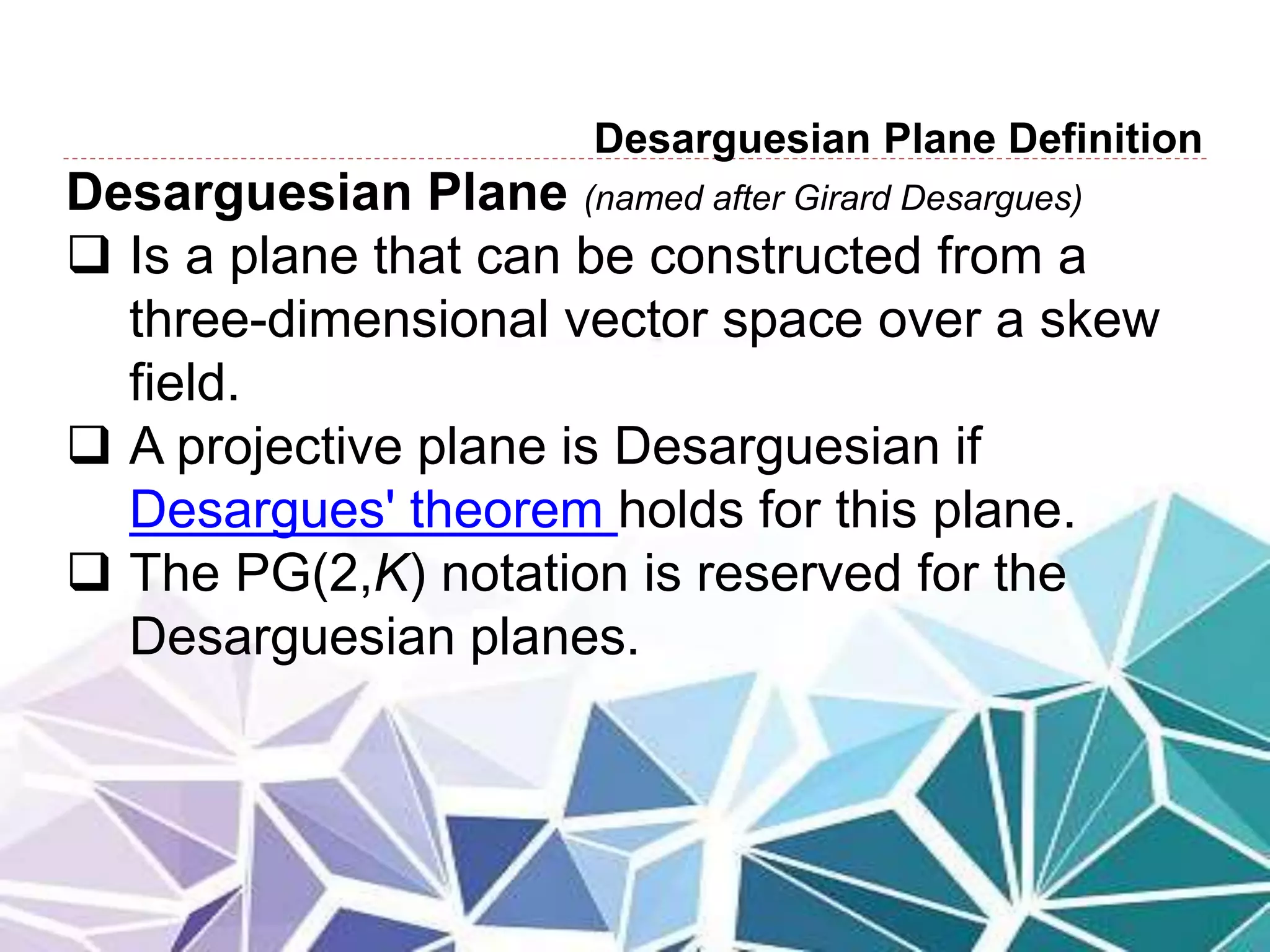 Modern Geometry Topics | PPTX