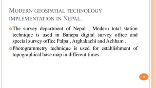 Modern geospotial technology.pptx