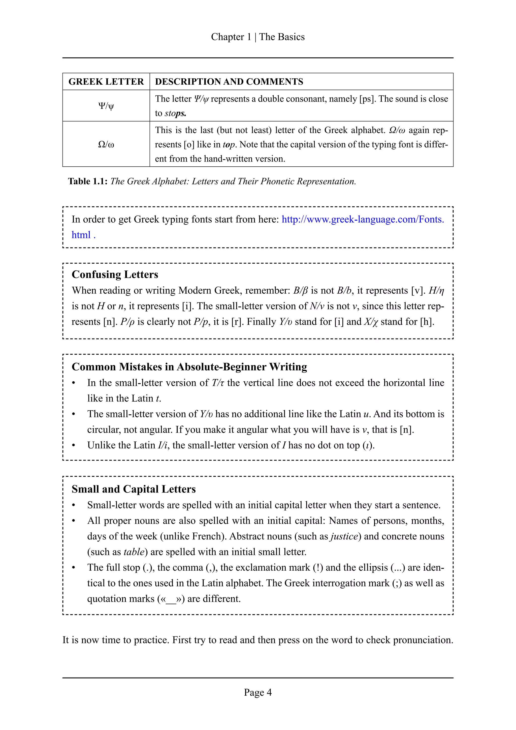 «Modern greek grammar notes for absolute beginners» e books4greeks.gr