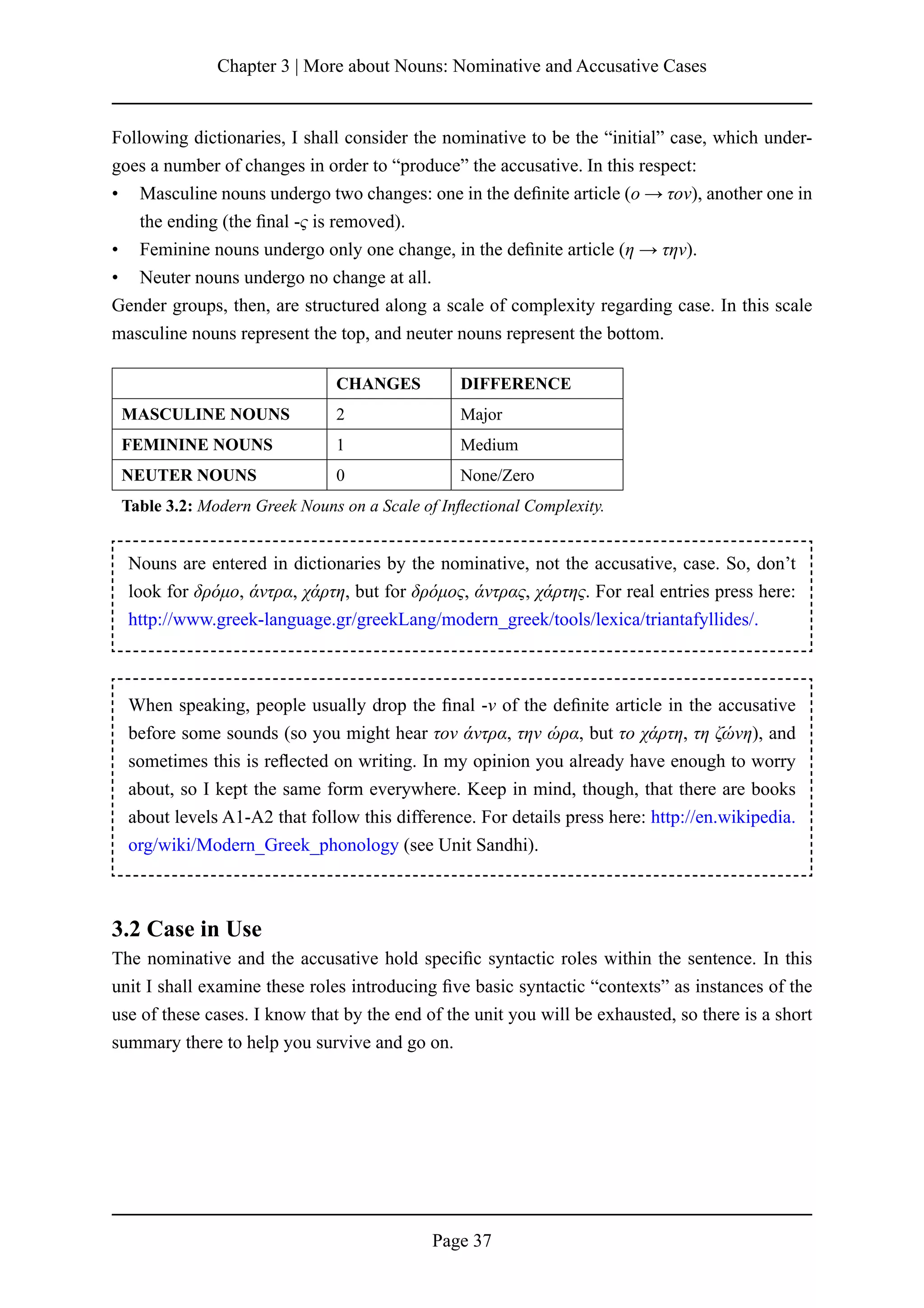 «Modern greek grammar notes for absolute beginners» e books4greeks.gr