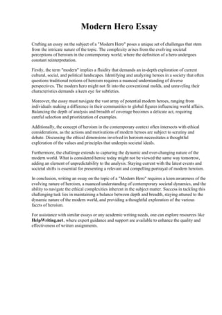 Modern Hero Essay.pdf