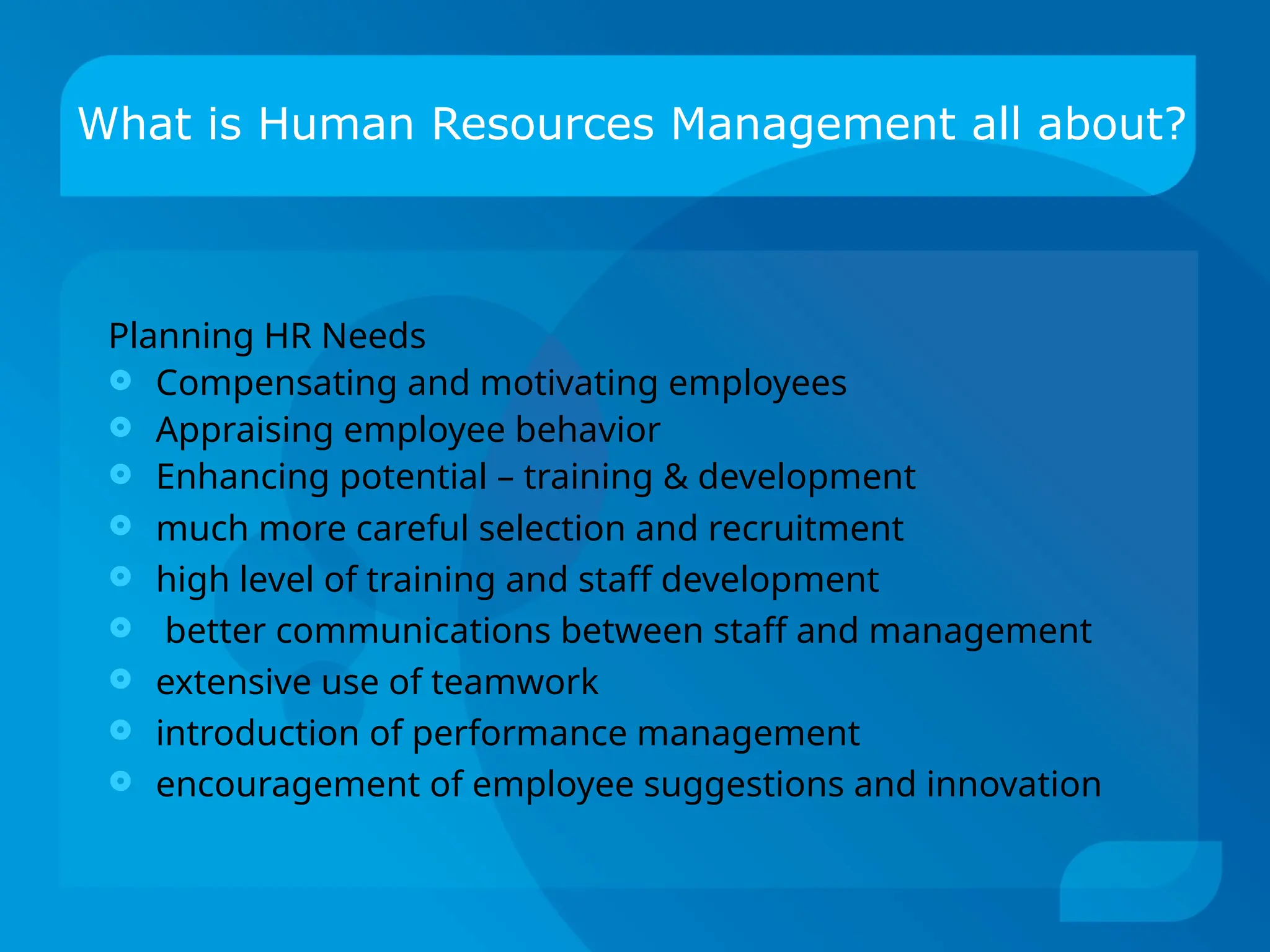 MODERNHRM VERSUS TRADITIONAL HUMANRESOURCEMANAGEMENT.ppt