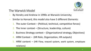 Modern hrm models | PPTX