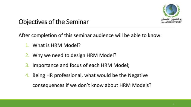 Modern hrm models | PPTX