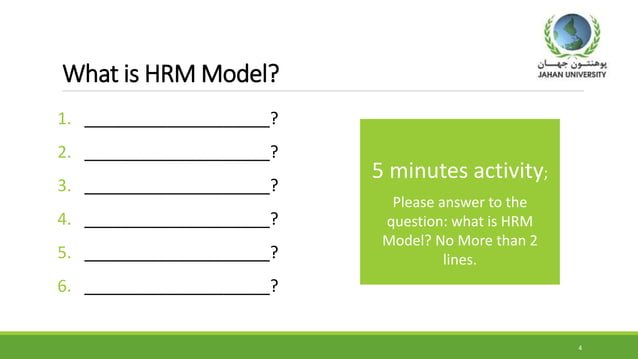 Modern hrm models | PPTX