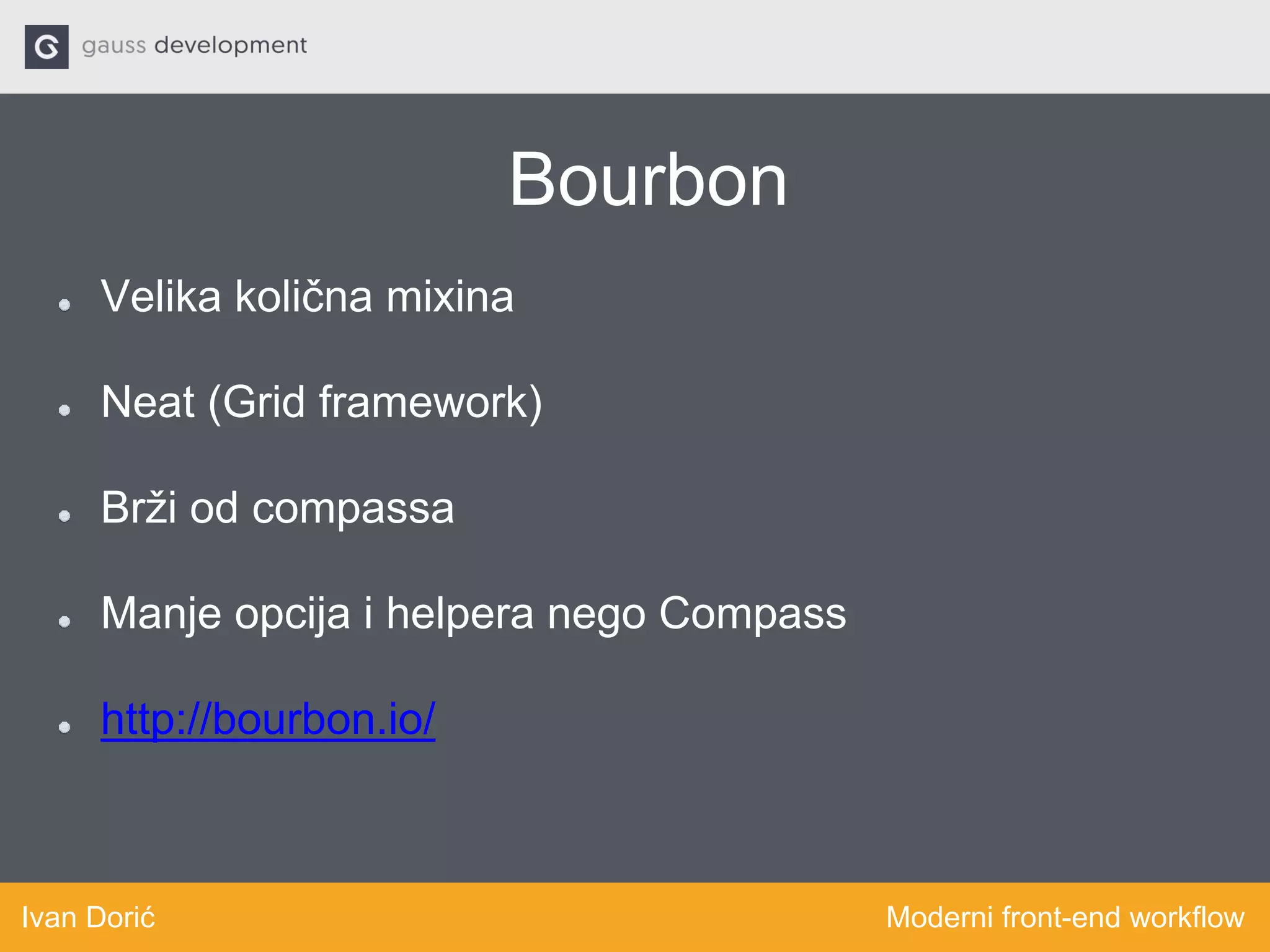 Moderni frontend workflow | PPT