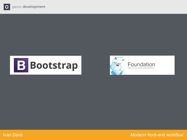 Moderni frontend workflow | PPT