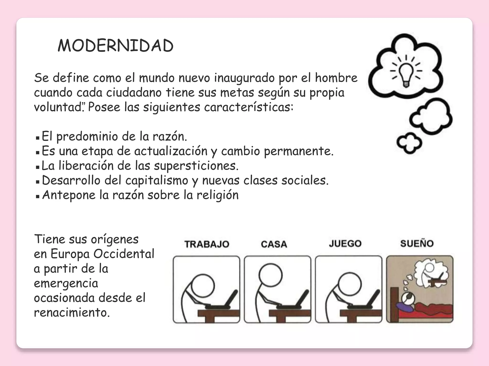 Modernidad y posmodernidad | PPTX