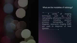 Modern imaging modalities with recent innovation | PPTX