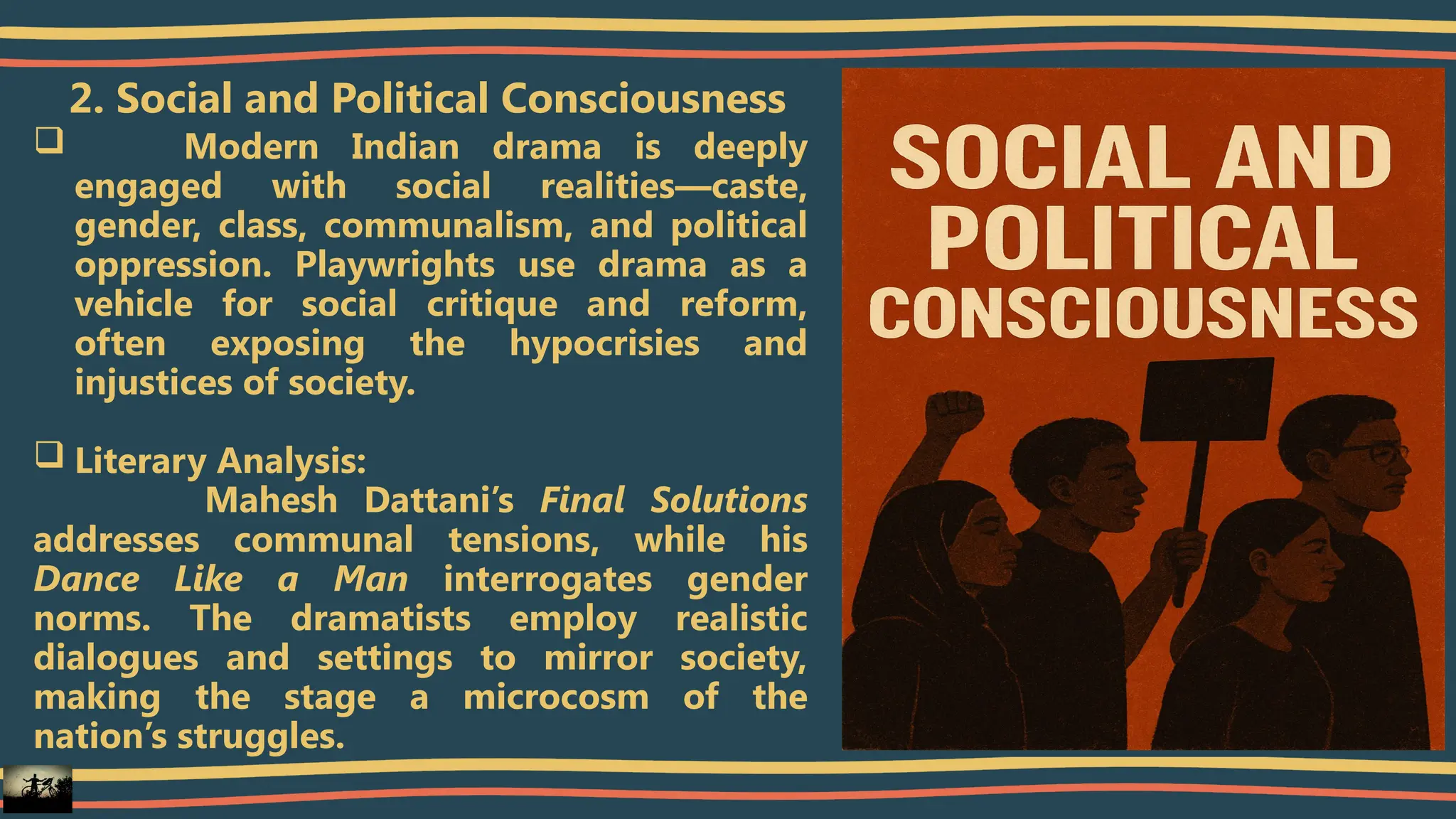 Features of Modern Indian Englsih Drama | PPTX