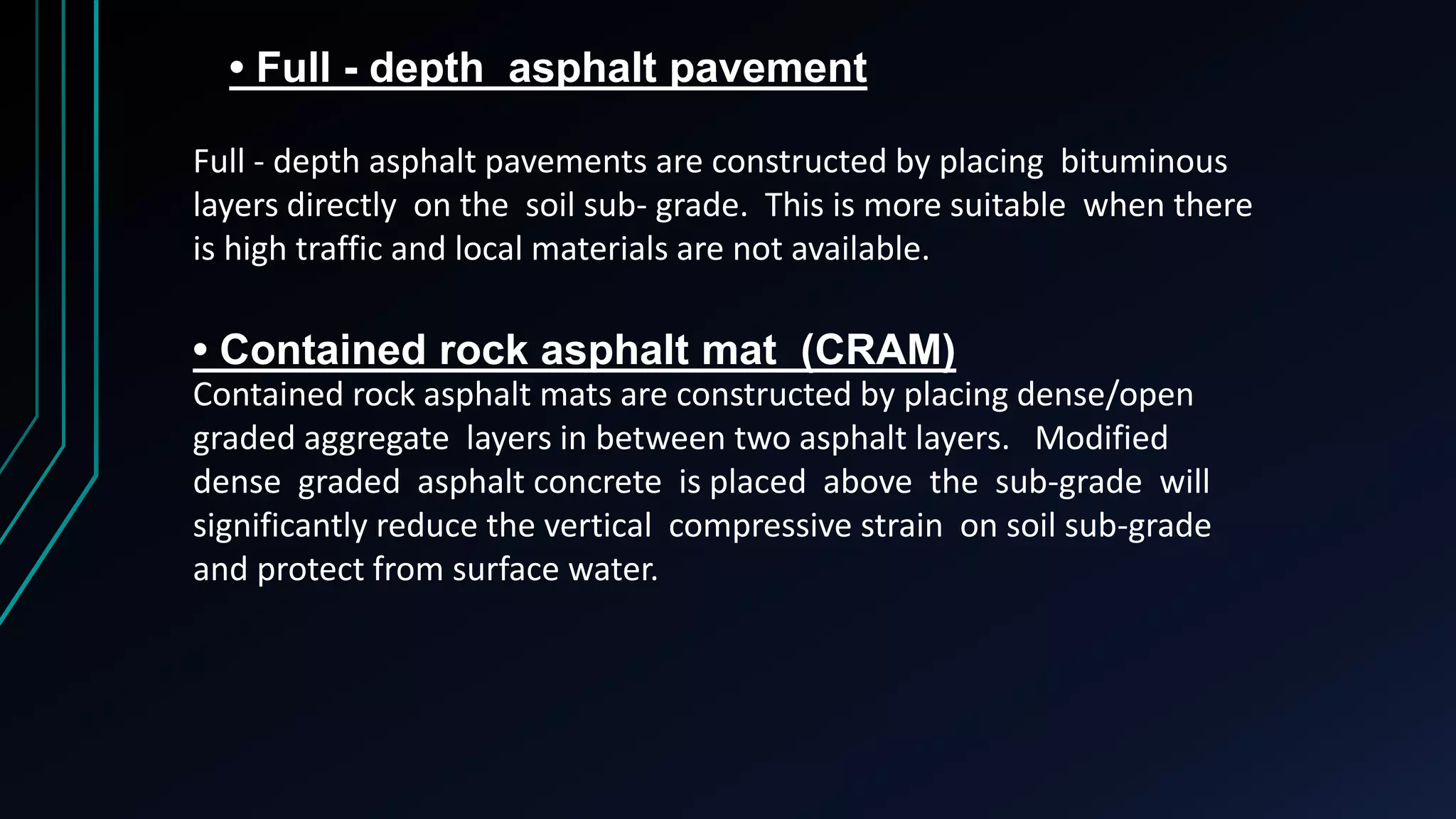 PAVEMENT DESIGN & TYPES | PPTX