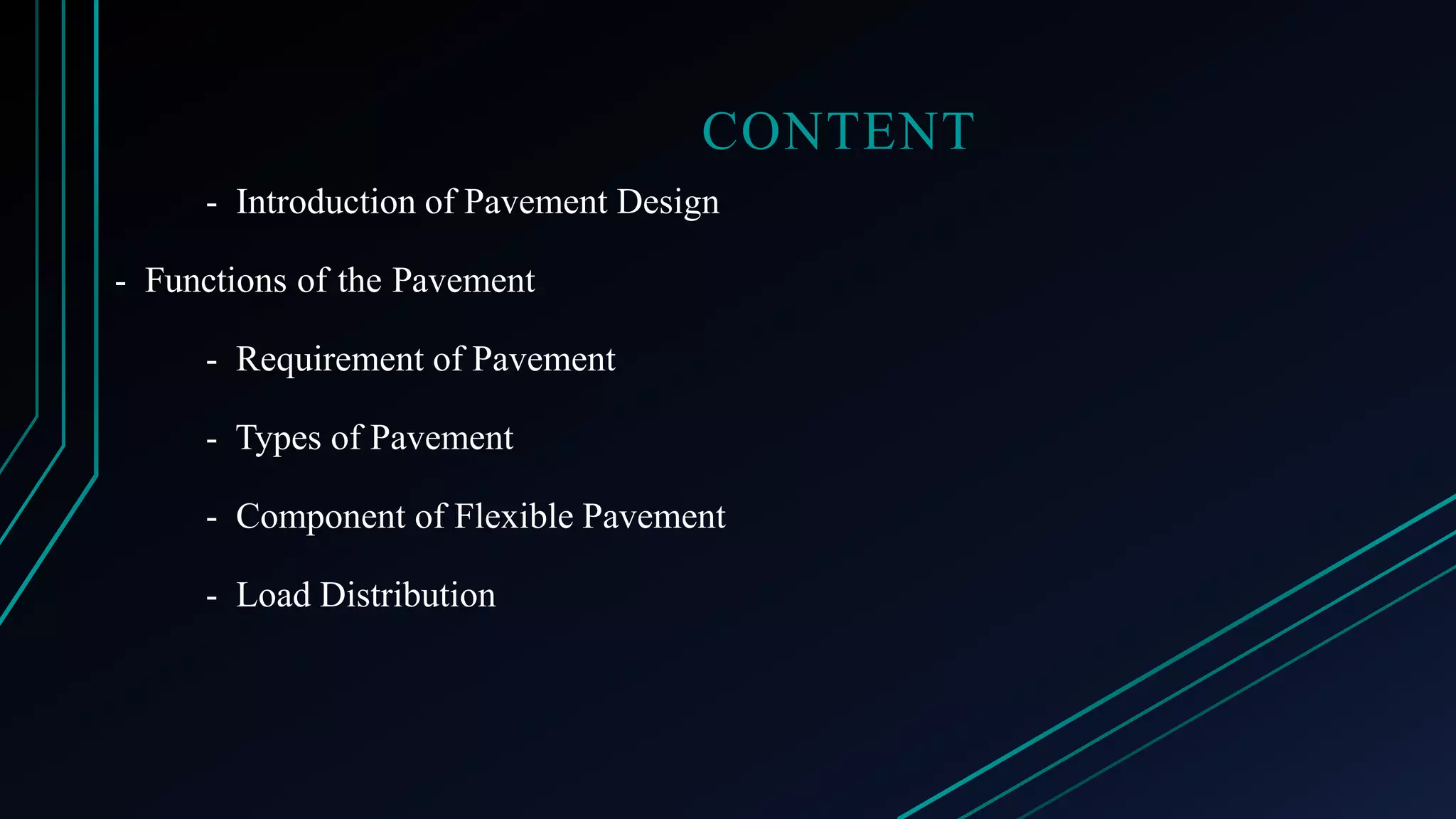 PAVEMENT DESIGN & TYPES | PPTX