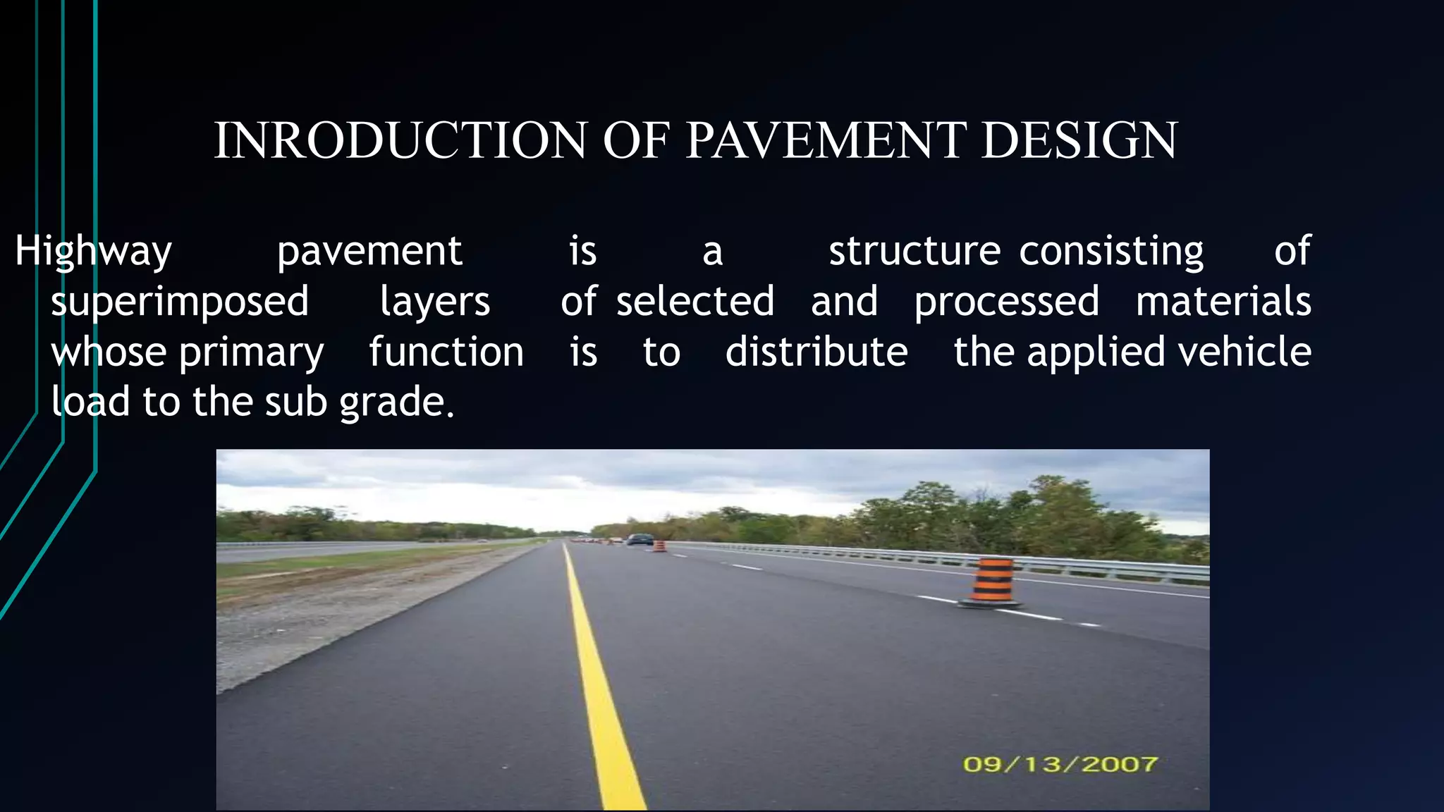 PAVEMENT DESIGN & TYPES | PPTX