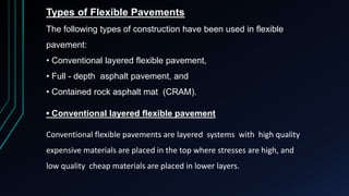 PAVEMENT DESIGN & TYPES | PPTX