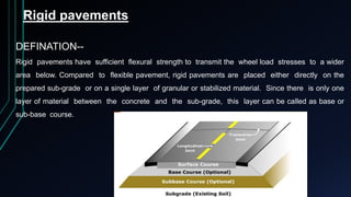 PAVEMENT DESIGN & TYPES | PPTX