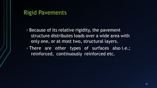 PAVEMENT DESIGN & TYPES | PPTX