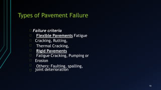 PAVEMENT DESIGN & TYPES | PPTX