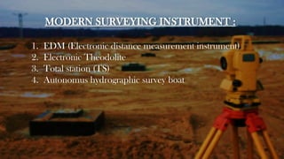 modern instrument Powerpoint presentation in civil engineering | PPTX