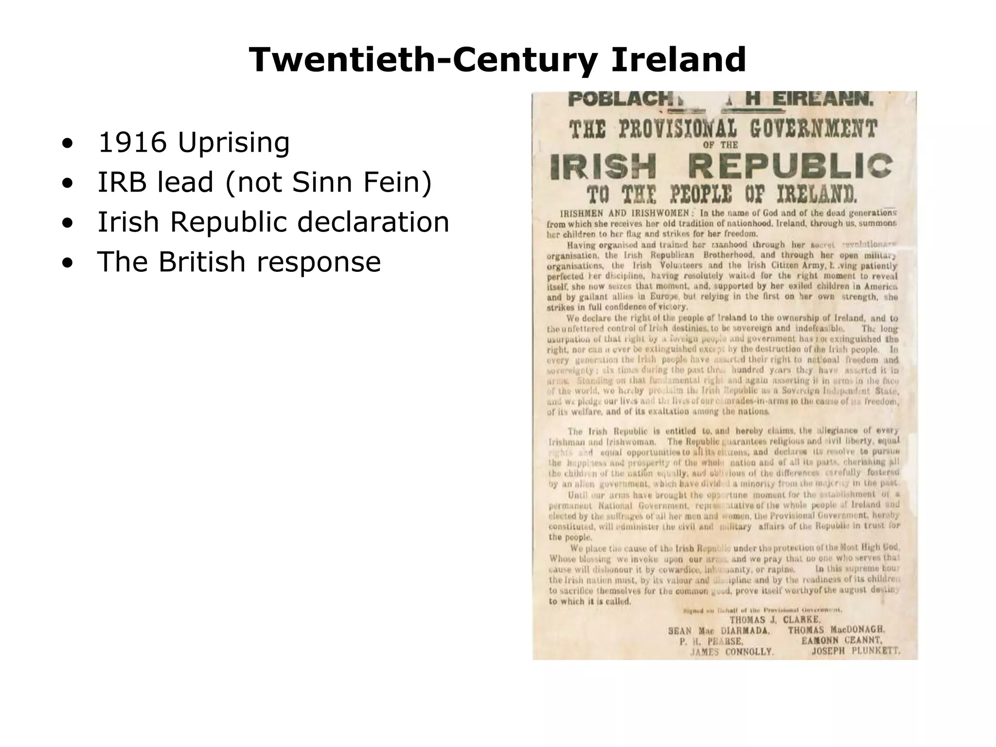 Irish History and Culture | PPTX