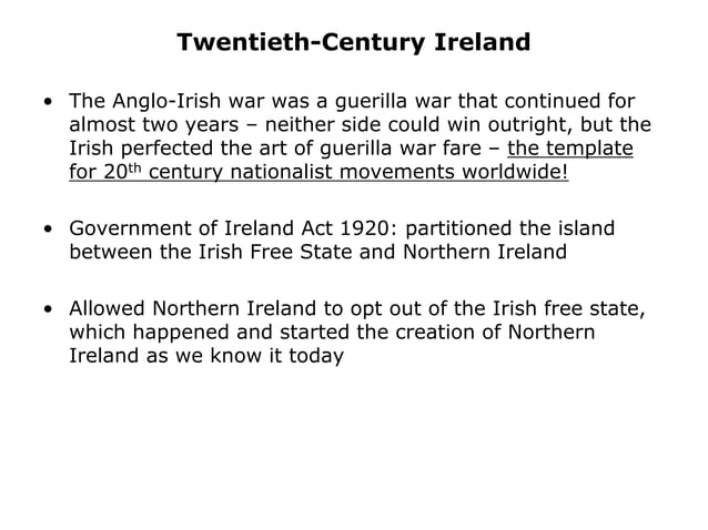 Irish History and Culture | PPT