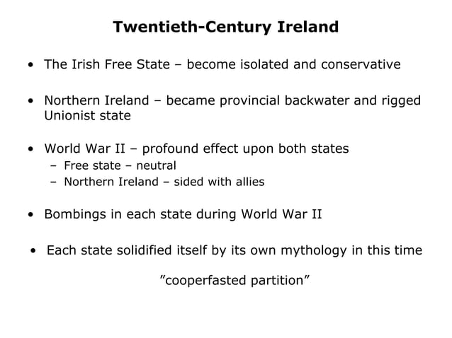 Irish History and Culture | PPT