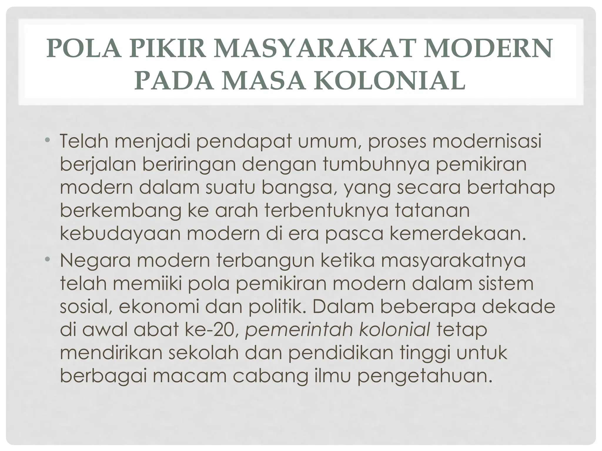 Modernisasi_di_Indonesia.pptx ppt untk belajar | PPTX