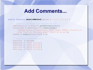 Modernising Legacy Code | ODP | Web Development | Internet