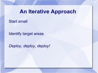 Modernising Legacy Code | ODP | Web Development | Internet