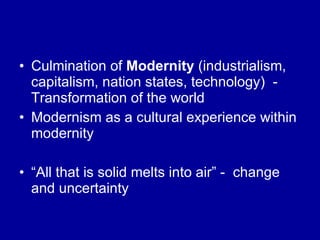 Modernism | PPT
