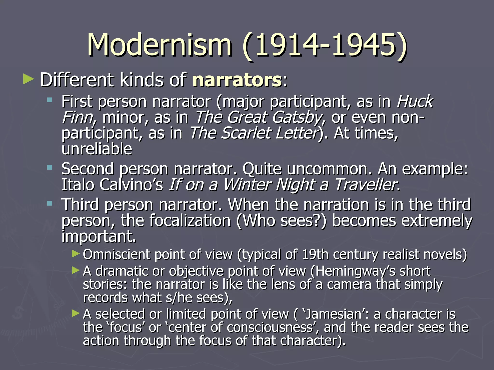 Modernism | PPT