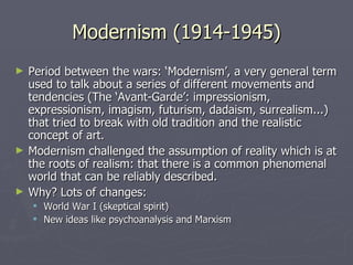 Modernism | PPT