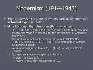 Modernism | PPT