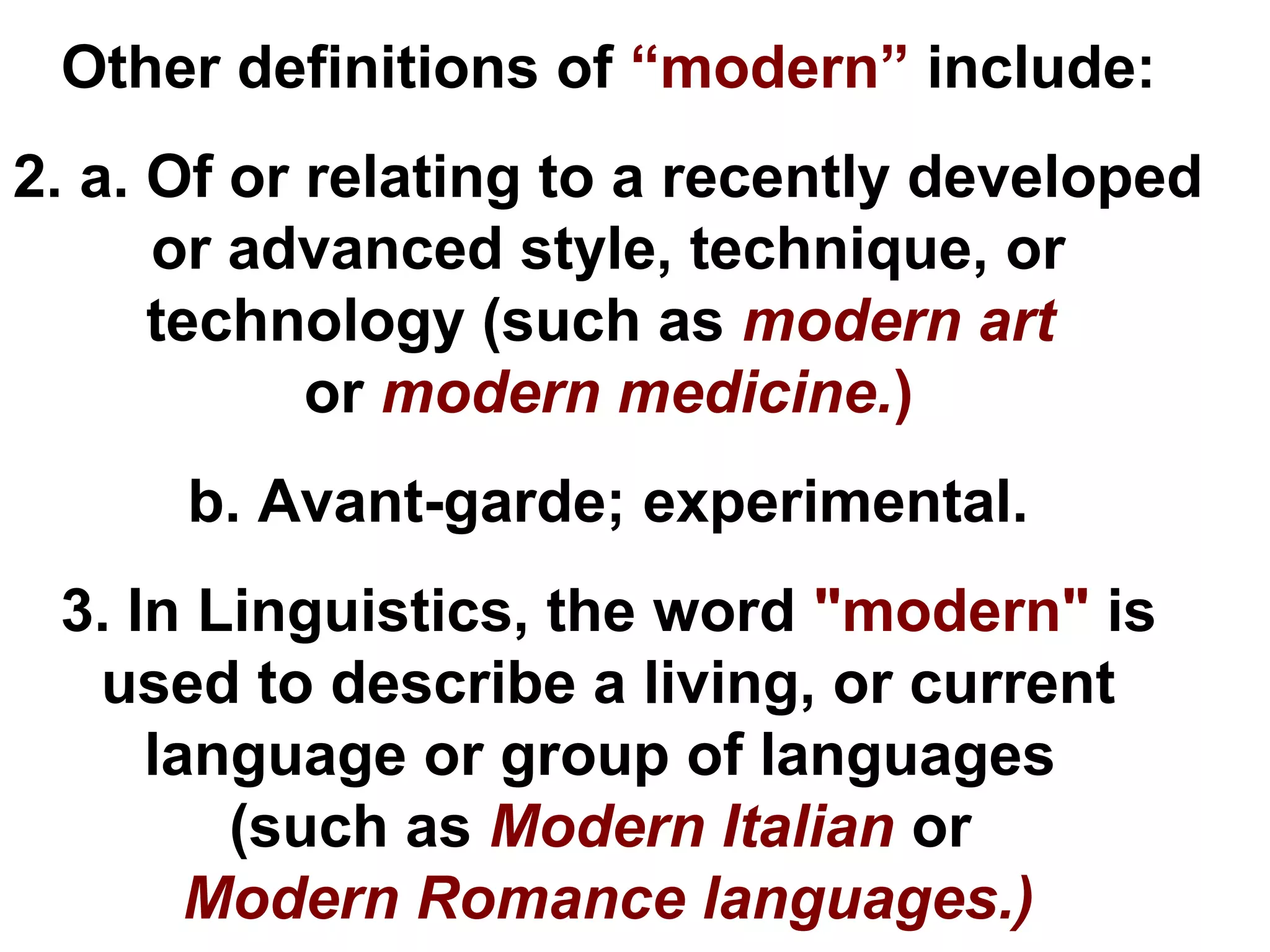 Modernism | PPT