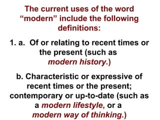 Modernism | PPT
