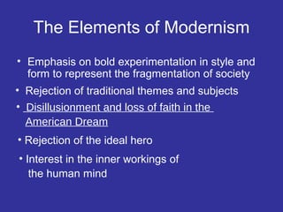 Modernism | PPT